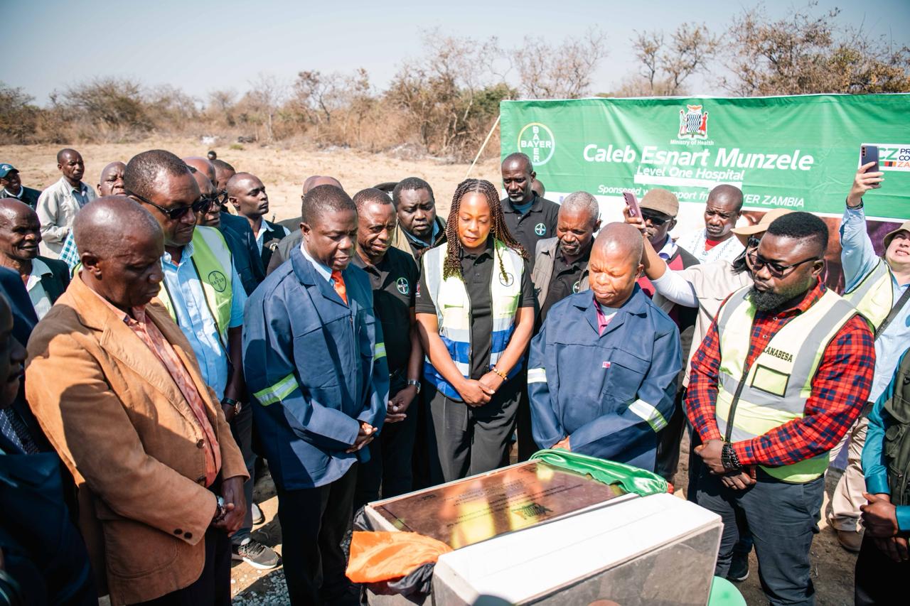 Bayer and Project Concern Zambia to build mini hospital in rural Kabwe